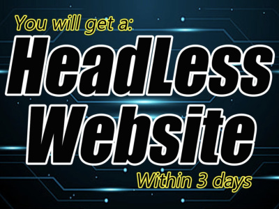 A headless website with precision-engineered, pixel-perfect design ...