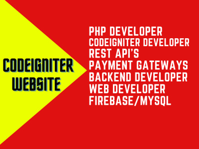 CodeIgniter Developer | PHP CodeIgniter | CodeIgniter Website | Upwork