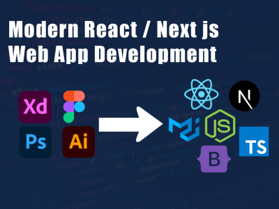 React JS web app | React Developer | Front End Developer | Figma to React | Upwork