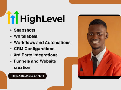 Highlevel Sales Funnel, GHL Automation, GHL Website, Gohighlevel CRM ...