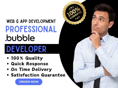 A Responsive Bubble.io Web Application, Mobile App Development, Website | Upwork