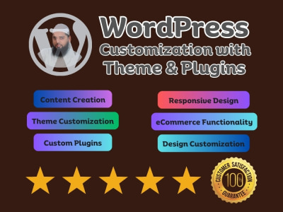 WordPress Customization with Theme & Plugins | Design | Content | eCommerce | Upwork