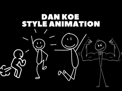 Get dan koe style animated video for social media video dankoe | Upwork