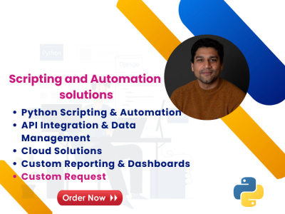 Scripting and Automation solution (Python) | Upwork