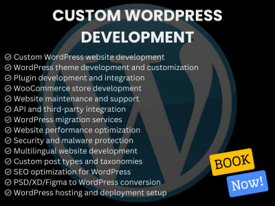 A stunning WordPress website tailored to your needs | Upwork