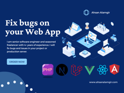 Bug fixing in PHP/Laravel/React/Node/Next.js/Express.js/Web ...