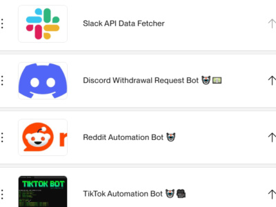DISCORD BOT AND SLACK BOT DEVELOPMENT | Upwork