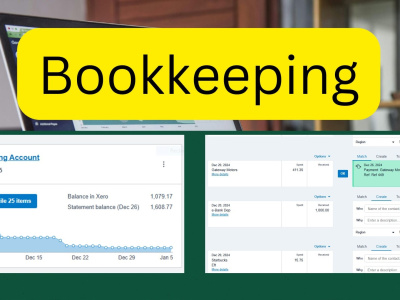 Bookkeeping services using Quickbooks and Xero. | Upwork