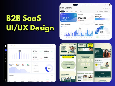 B2B SaaS UI/UX Design | Scalable Dashboards | User-Friendly SaaS Apps ...