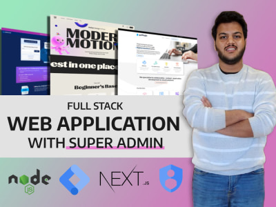 A full stack web application platform with super admin | Upwork