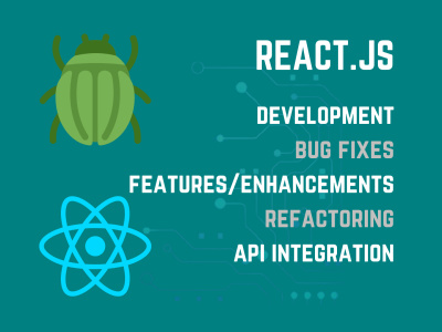 React.js | React Developer | React Bug Fix | Reactjs | API Integration | Upwork