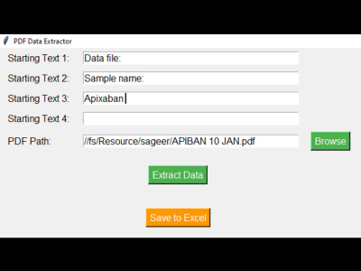 Data Extractor From PDF File | Upwork