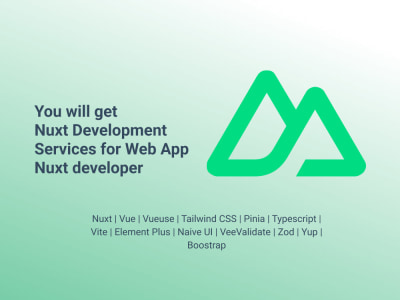 Nuxt.js development services for building web app | Nuxt.js Developer | Upwork