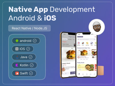 Native mobile applications for Android & iOS using Java, Kotlin and Swift | Upwork