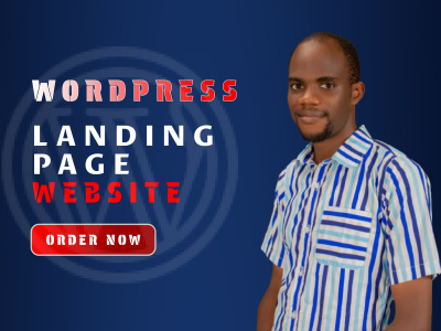 A WordPress Landing Page Development | Conversion-Focused Design | Upwork