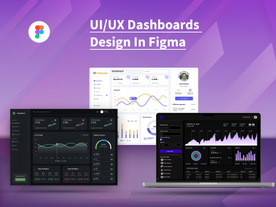 UI/UX Dashboard Design in Figma | Analytics Dashboard | Responsive ...