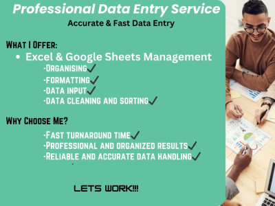 An Accurate and Efficient Data Entry Services for Your Business | Upwork