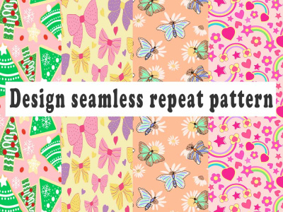 A seamless repeat pattern | Upwork