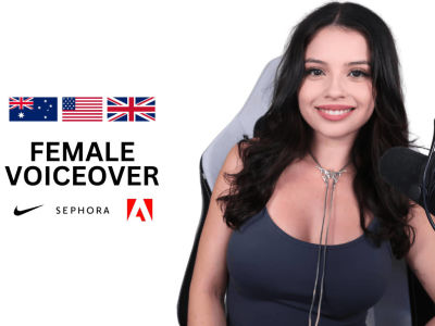 A professional female voice over | Upwork