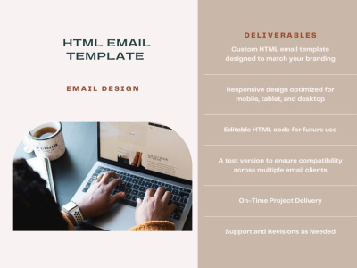 Custom HTML Email Templates for Marketing and Newsletters | Upwork