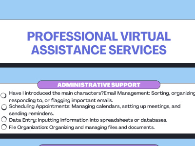 Virtual assistant with admin task and data entry | Upwork