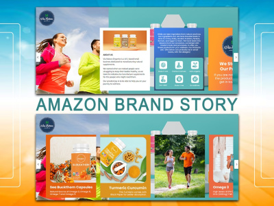 High converting amazon brand story design, graphic design | Upwork