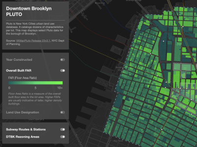 An Interactive Map (Mapbox, web-ready) | Upwork