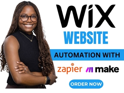 Wix automation with zapier, make, zoho, pabbly | Upwork