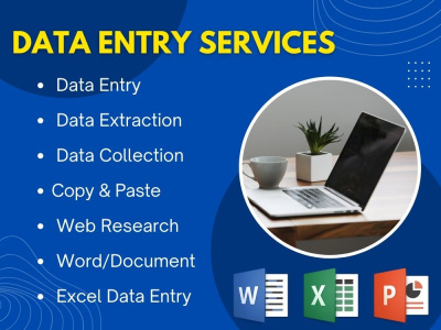 High-Quality Data Entry Services for all types of Data Entry | Upwork