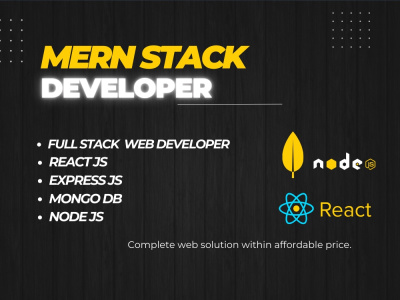 A Full Stack Web Developer | MERN Stack | React JS | Node JS | Web App | Upwork