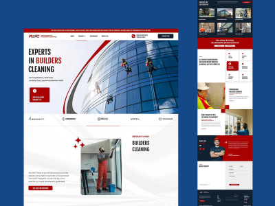 Custom Home Cleaning Website | SEO-friendly, Responsive, Client-Focused ...
