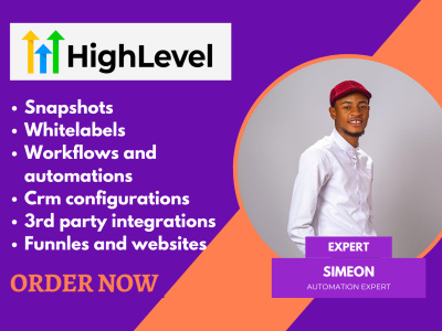 Highlevel Sales Funnel, GHL Automation, GHL Website, Gohighlevel CRM ...