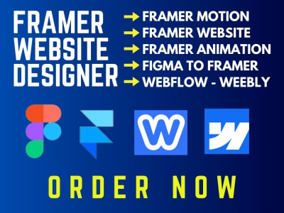 Framer website | Figma to Framer | Framer Animation | Framer developer | Upwork