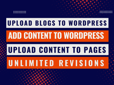 A Dedicated Wordpress Data Entry Specialist | Upwork