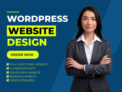WordPress website, redesign, clone, build, development | Upwork