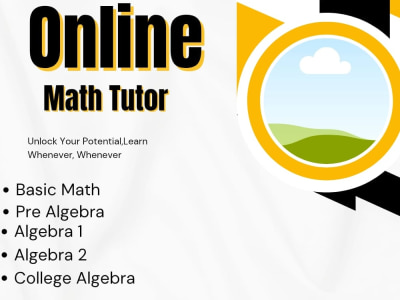 An Expert for Algebra and Basic Math, from Pre-Algebra to College ...
