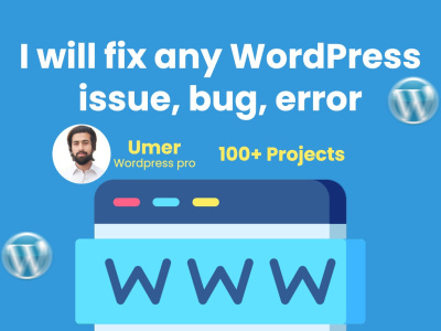 WordPress Bug Fixes, Plugin Fixes, Theme Fixes, MySql Fixes, Error 500 fix | Upwork