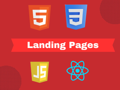 Landing page using react and tailwind css | Upwork