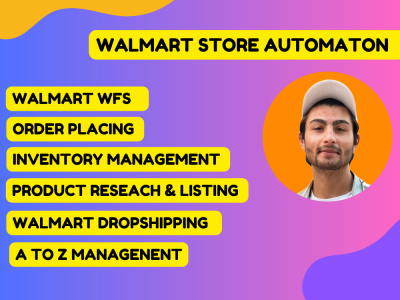 Walmart 2 step drop shipping store automation product listing | Upwork