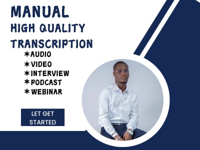 Quality audio and video transciption, edit and proofread | Upwork