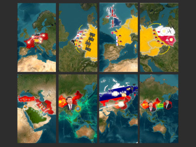 Geolayers map animation for Youtube Short | Upwork