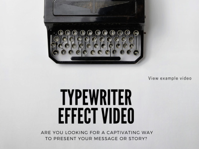 Create Stunning Typewriting Effect Video | Upwork