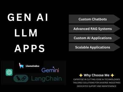 AI Application using LLMs, Vector Database, LangChain, OpenAI, Huggingface. | Upwork