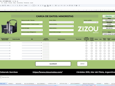 An automated database in Google Sheets that helps you track production ...