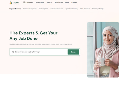 An Interactive, Responsive and User Friendly Frontend Website | Upwork