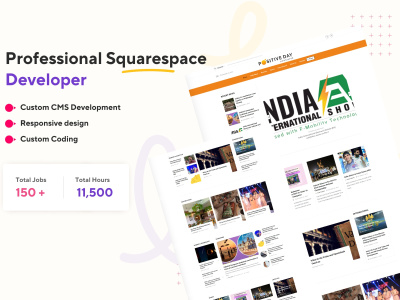 Squarespace Developer | Squarespace Website | SquareSpace Expert | Upwork