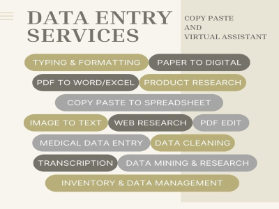 An Efficient Data Entry – Streamlining Your Workflow with Accuracy | Upwork