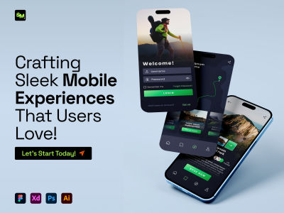 Sleek Mobile App Design for Maximum Usability | Upwork