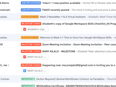DATA ENTRY/DATA TRANSLATION /DATA ANNOTATOR/ VIRTUAL ASSISTANT/ACCOUNTANT | Upwork