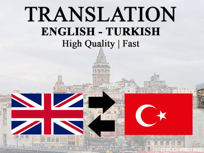 A high quality Turkish-to-English or English-to-Turkish translation ...